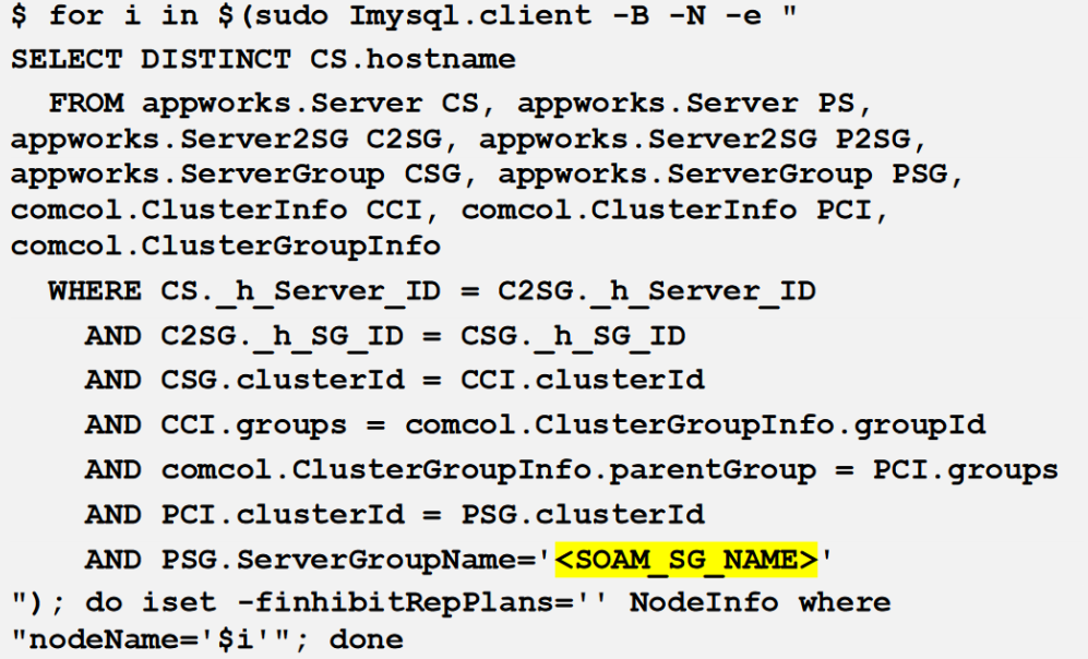 Un-Inhibit A and B Level Replication on C-Level Servers (When Active, Standby and Spare SOAMs ...